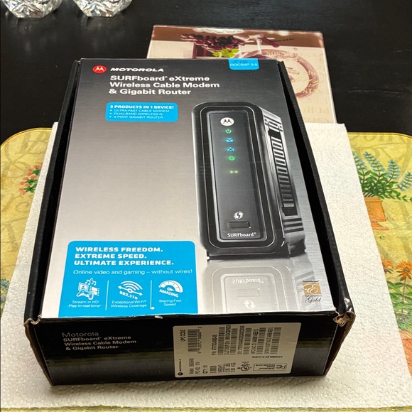 Motorola | Networking | Motorola Black Surfboard Extreme Wireless Modem ...